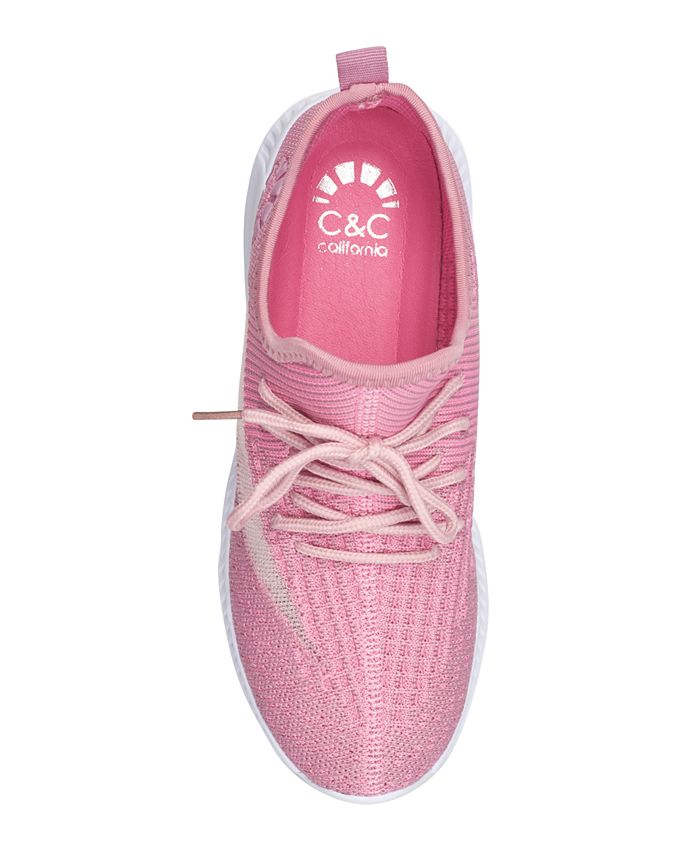 C & C California Women's Sandie Knit Sneakers - Macy's