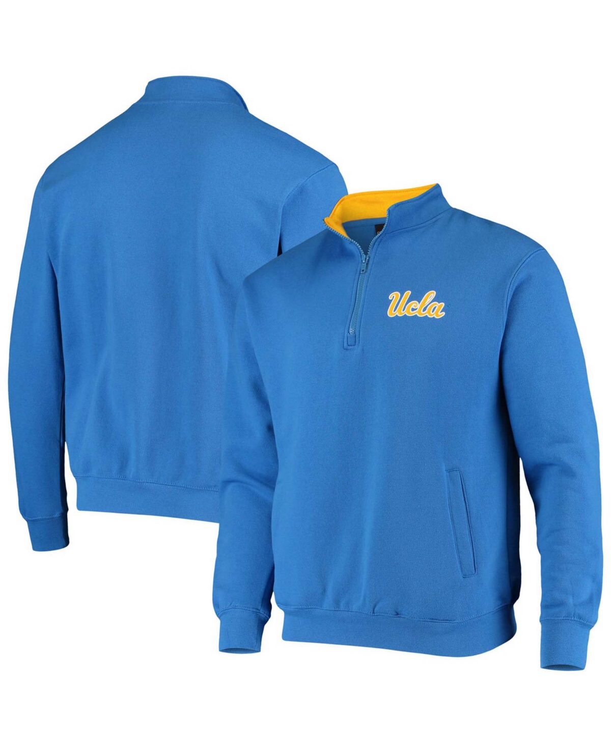 Click here for Mens Blue Ucla Bruins Tortugas Logo Quarter-Zip Ja... prices