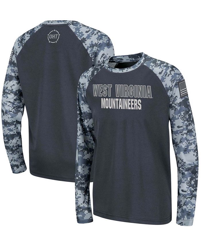 Colosseum Big Boys Charcoal West Virginia Mountaineers OHT Military - Inspired Appreciation Digi ...
