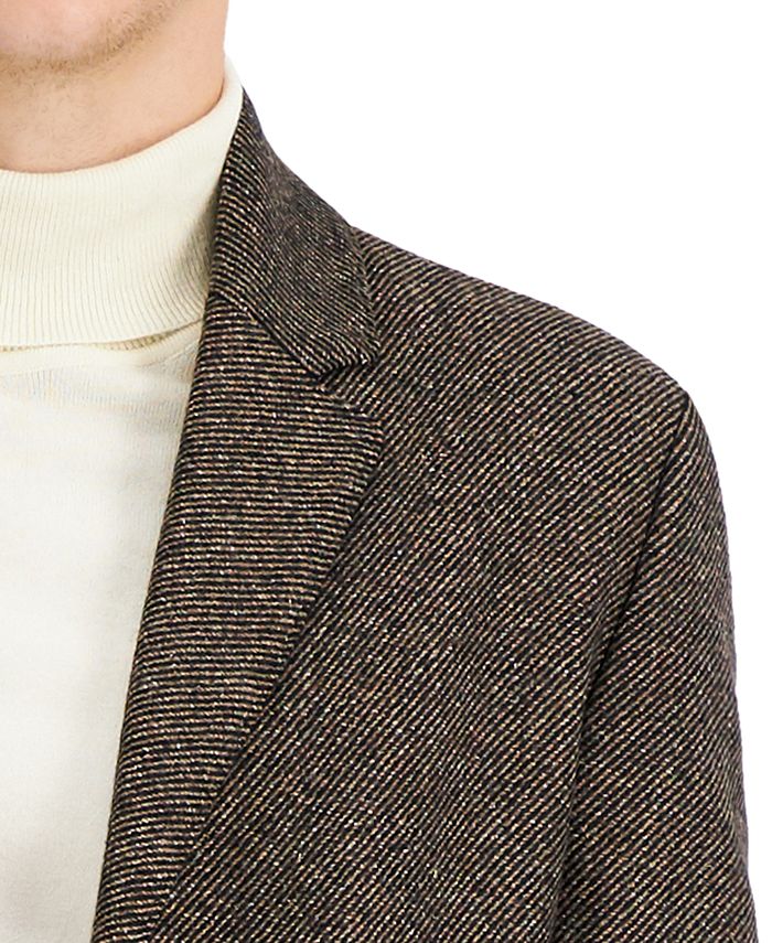 HUGO Hugo Boss Men's Migor Slim-Fit Solid Overcoat - Macy's