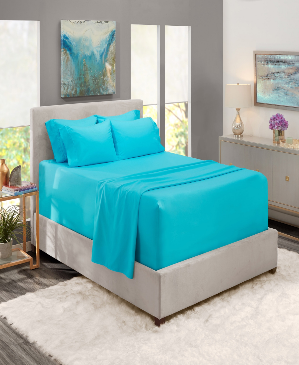 Click here for Nestl Extra Deep Pocket 6-Pc. Sheet Set  Californi... prices