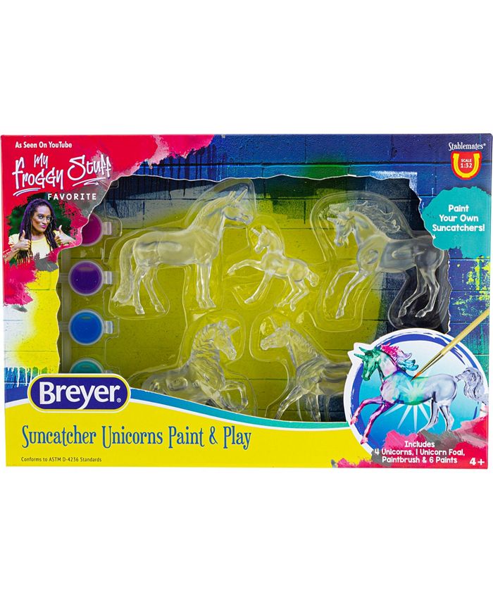 BREYER Horses Stable Mates 1:32 Scale Sun Catcher Craft Set, 13 Piece ...
