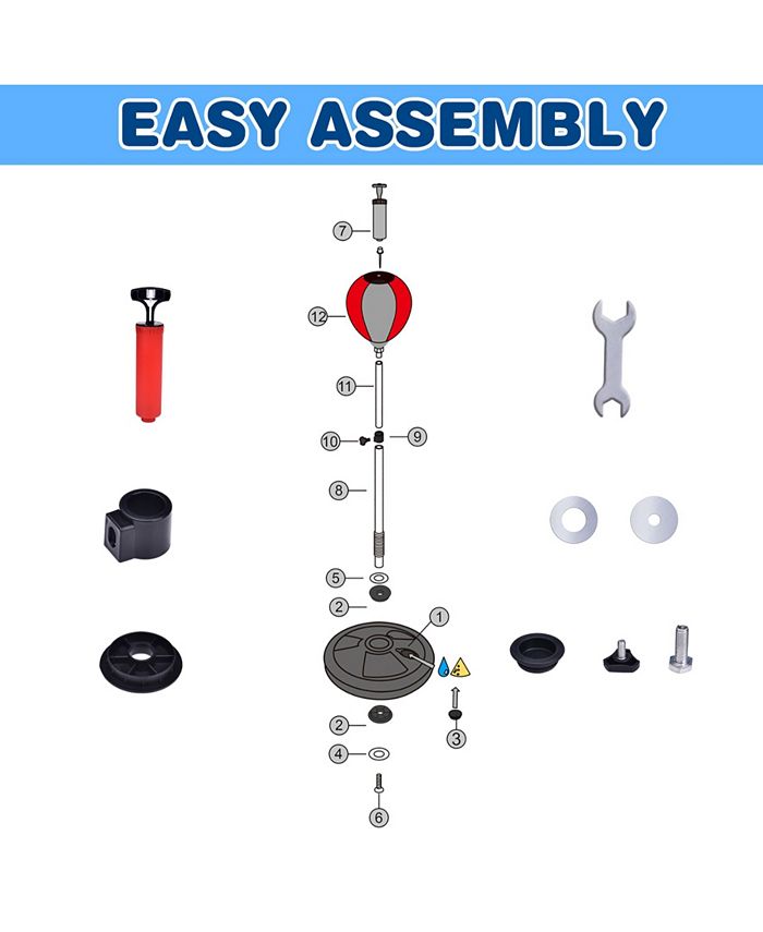 Fun Little Toys Boxing Series Adjustable Hitting Bag Boxing Set, 3 ...