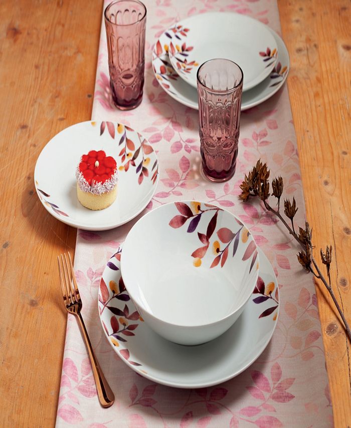 Tognana Ivj Tableware Set, 18 Piece - Macy's