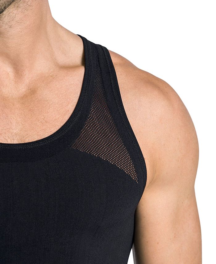 LEO Crew Neck Seamless Compression Tank - Macy's