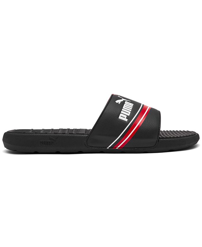 Puma Men's Cool Cat Tech Slide Sandals from Finish Line - Macy's