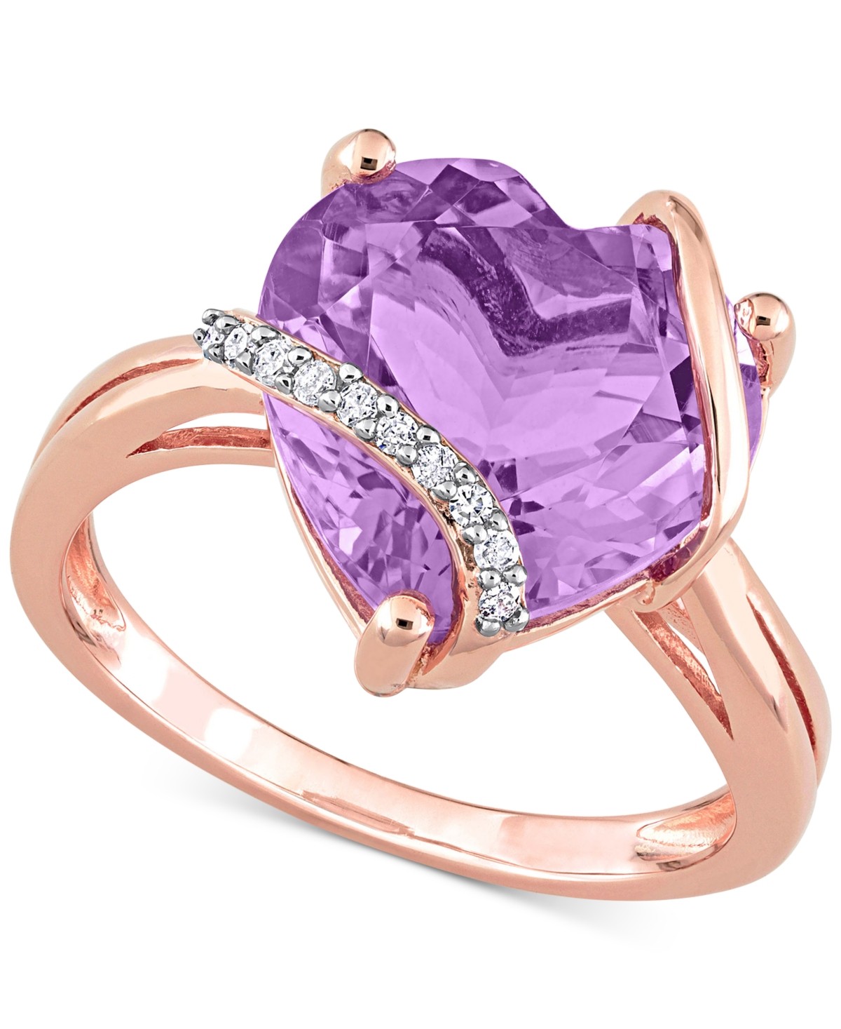 Click here for Amethyst (6-1/2 ct. t.w.) & Diamond (1/20 ct. t.w.... prices