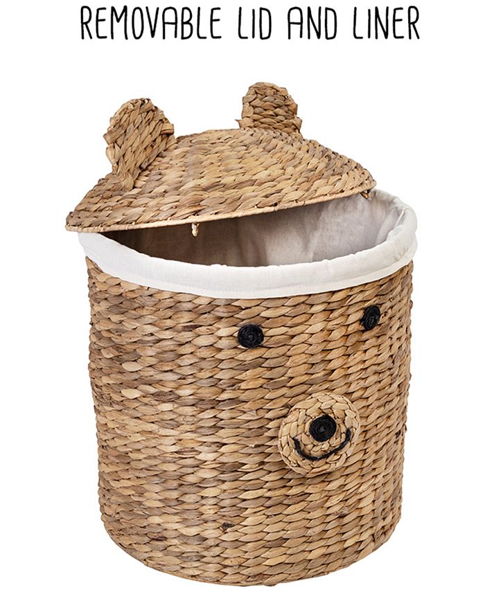 Honey Can Do Bear Storage Baskets, Set of 2 - Macy's