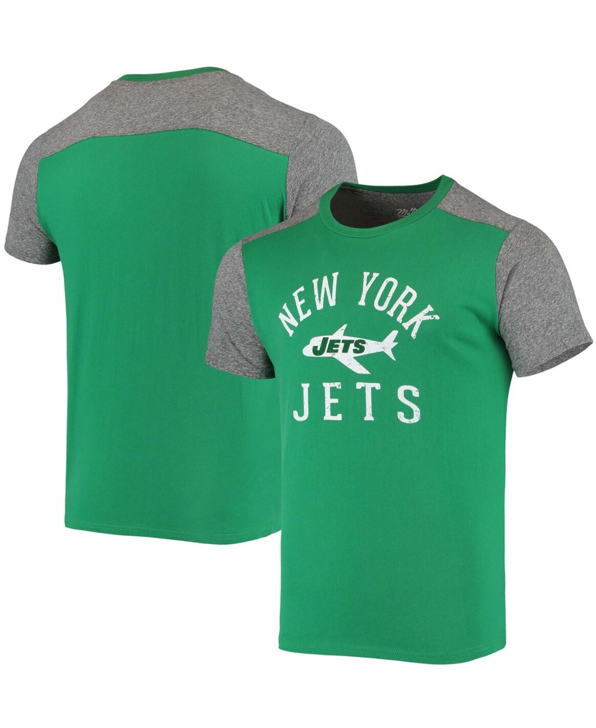 Click here for Mens Kelly Green  Heathered Gray New York Jets Gri... prices