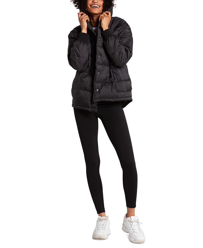 Volcom Juniors' Puff It Up Hooded Puffer Jacket - Macy's