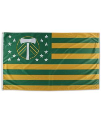 Multi Portland Timbers 3' x 5' Logo Deluxe Single-Sided Flag - Macy's