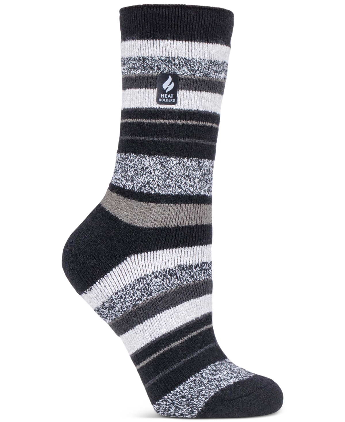 Click here for Heat Holders Womens Lite Peony Multi Stripe Crew S... prices