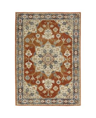 Oriental Weavers Branson BR04A 3'3" x 5' Area Rug - Macy's