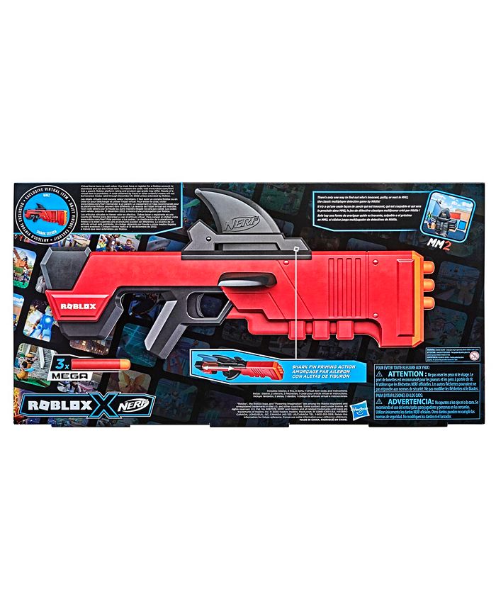 Nerf Roblox MM2 - Shark Seeker Blaster - Macy's