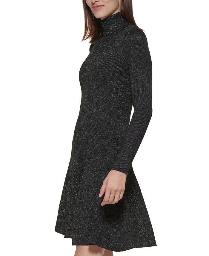 Calvin Klein Mock Neck Sweater Dress Macys