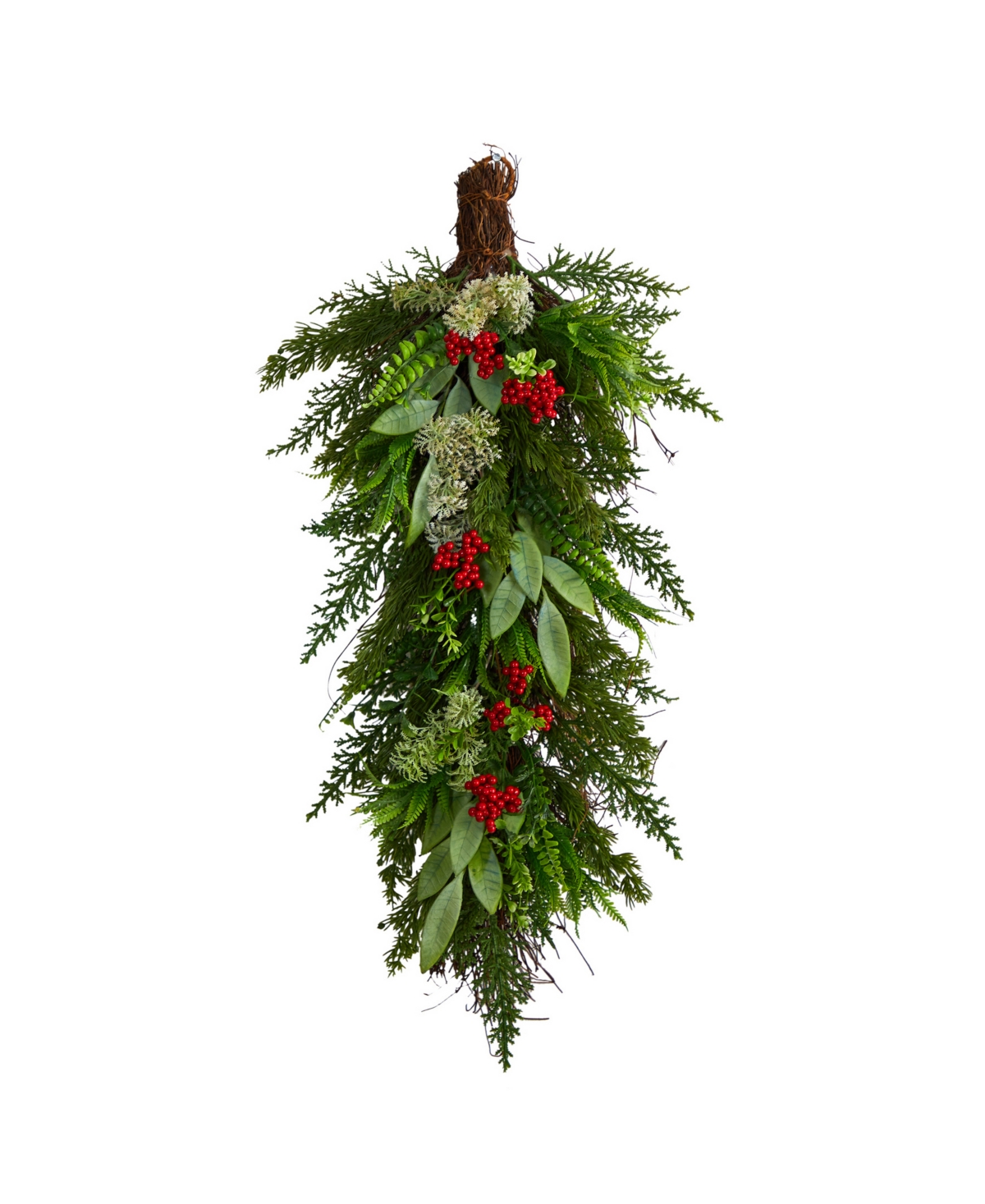 Click here for Cedar and Berry Artificial Christmas Swag  30 - Gr... prices