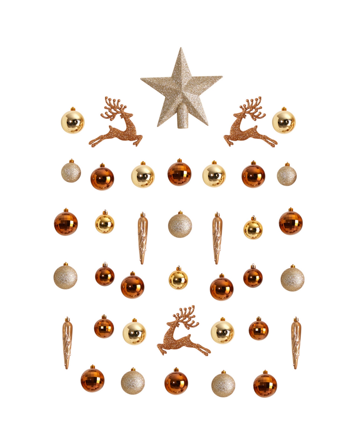 Click here for Holiday Christmas 40 Piece Lux Shatterproof Orname... prices