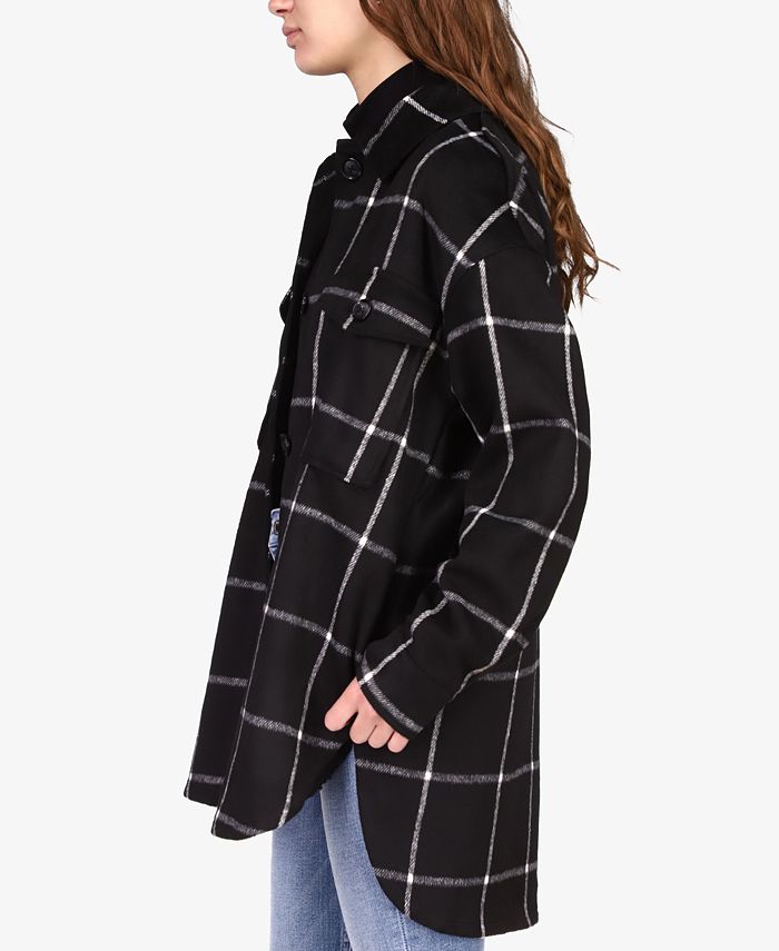 Sanctuary Midi Shacket - Macy's