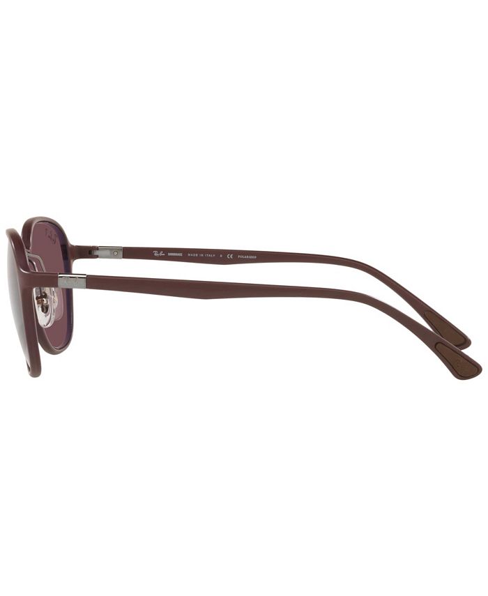 Ray-Ban Unisex Polarized Sunglasses, RB4341CH 51 - Macy's