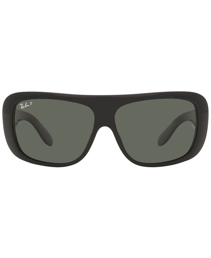 Ray-Ban Unisex Polarized Sunglasses, RB2196 BLAIR 64 - Macy's