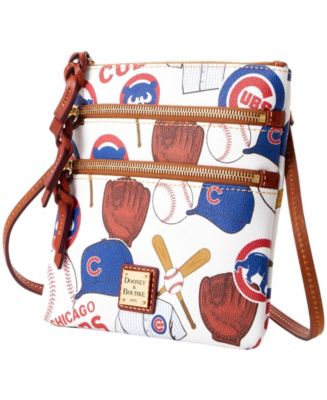 White Chicago Cubs Game Day Triple-Zip Crossbody Purse - Macy's