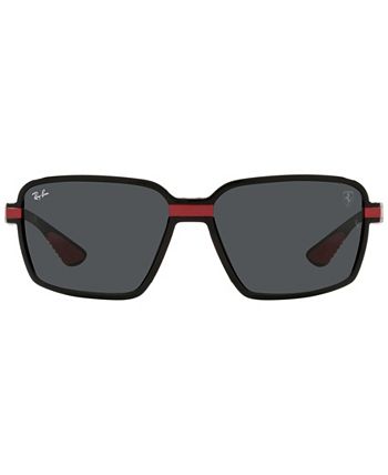 Ray-Ban RB8360M Scuderia Ferrari Collection 62 Unisex Sunglasses - Macy's