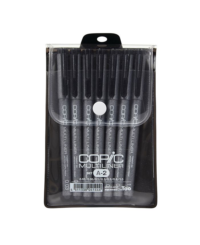 Copic Multiliner Pen Set, 7 Pens - Macy's