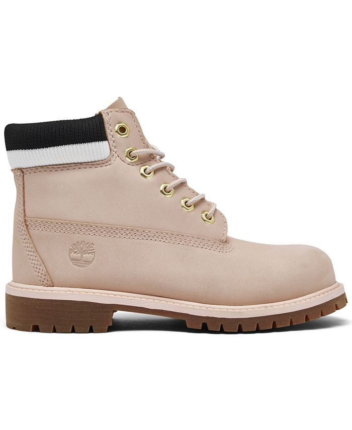 Timberland Little Girls Premium 6" Water-resistant Boots from Finish ...