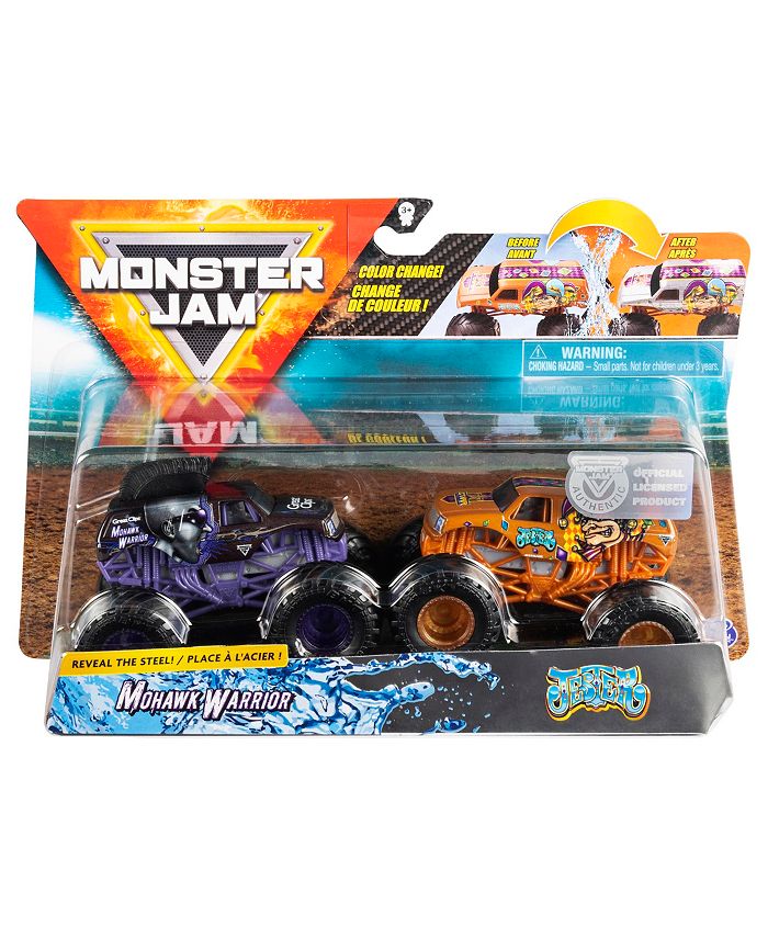 Monster Jam Color-Changing Die-Cast Monster Trucks 2-Pack, 1:64 Scale ...