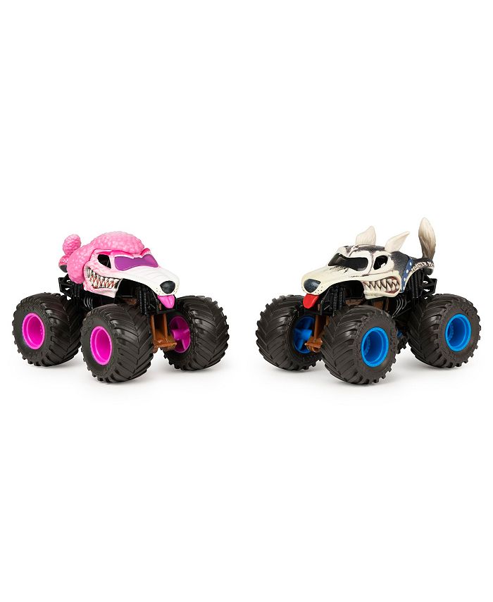 Monster Jam Official Monster Mutt Poodle vs. Monster Mutt Husky Color ...