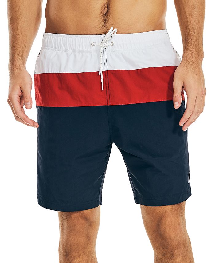 Nautica Men's Colorblocked Swimsuit & Reviews - Swimwear - Men - Macy's