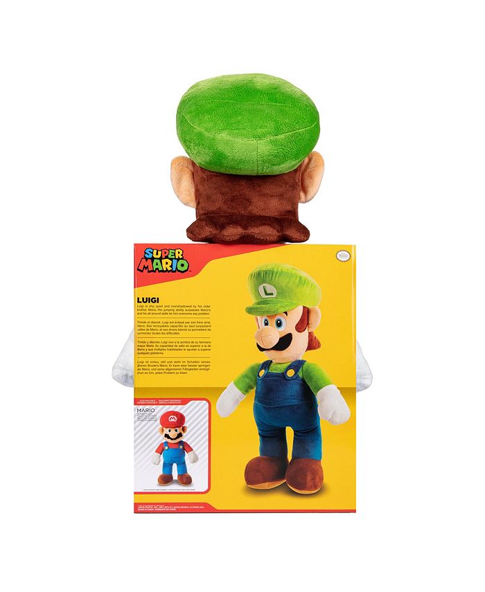 Super Mario Nintendo Jumbo Plush Luigi - Macy's