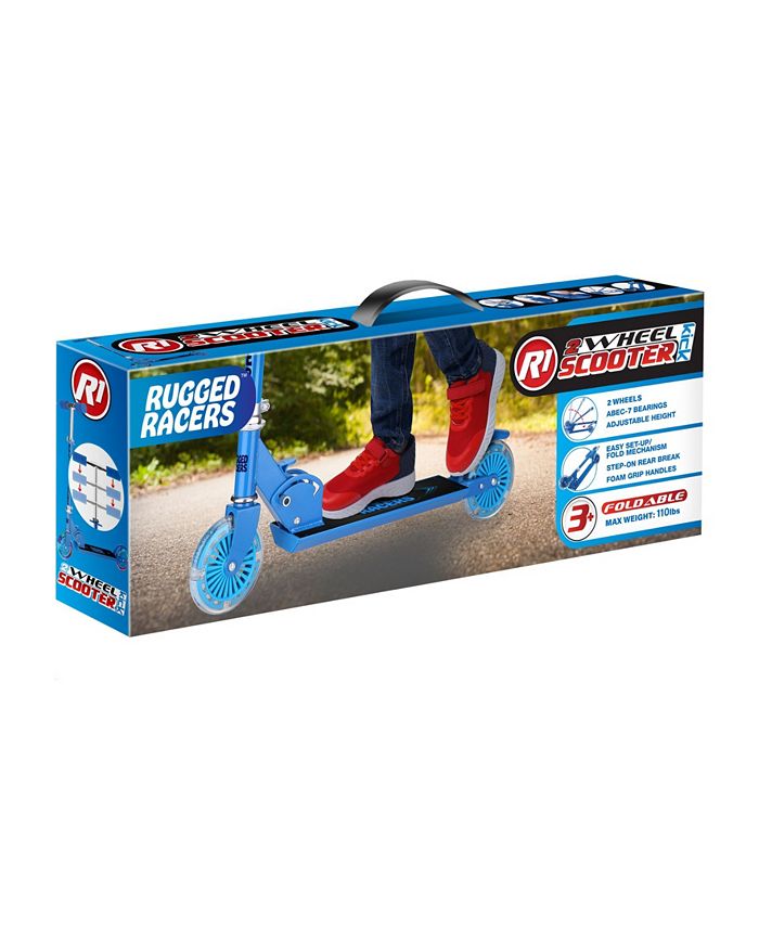 Rugged Racers 2-Wheel Foldable Kids Scooter - Macy's