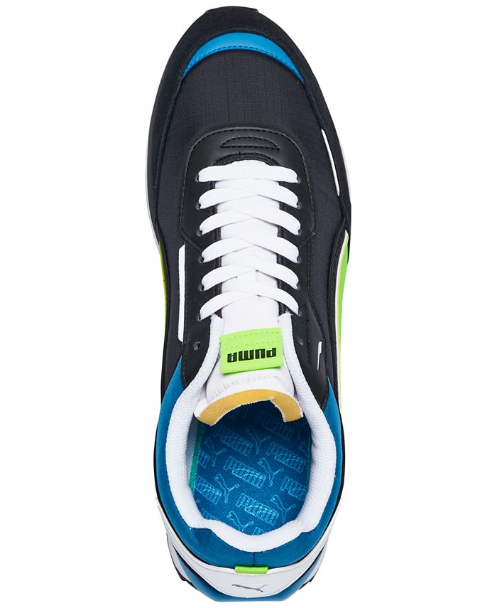 Puma Men's City Rider Electric Casual Sneakers from Finish Line - Macy's