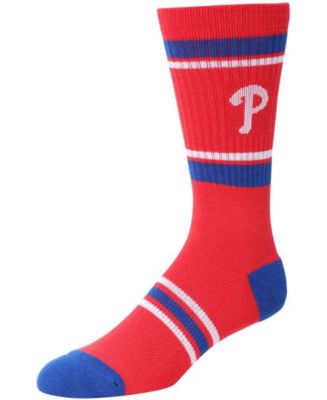 Men's Red Philadelphia Phillies Stripe Crew Socks - Macy's