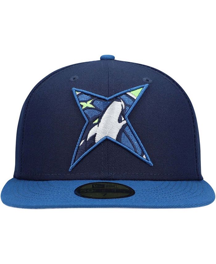 New Era Men's Navy Minnesota Timberwolves 2021 NBA Draft 59FIFTY Fitted ...