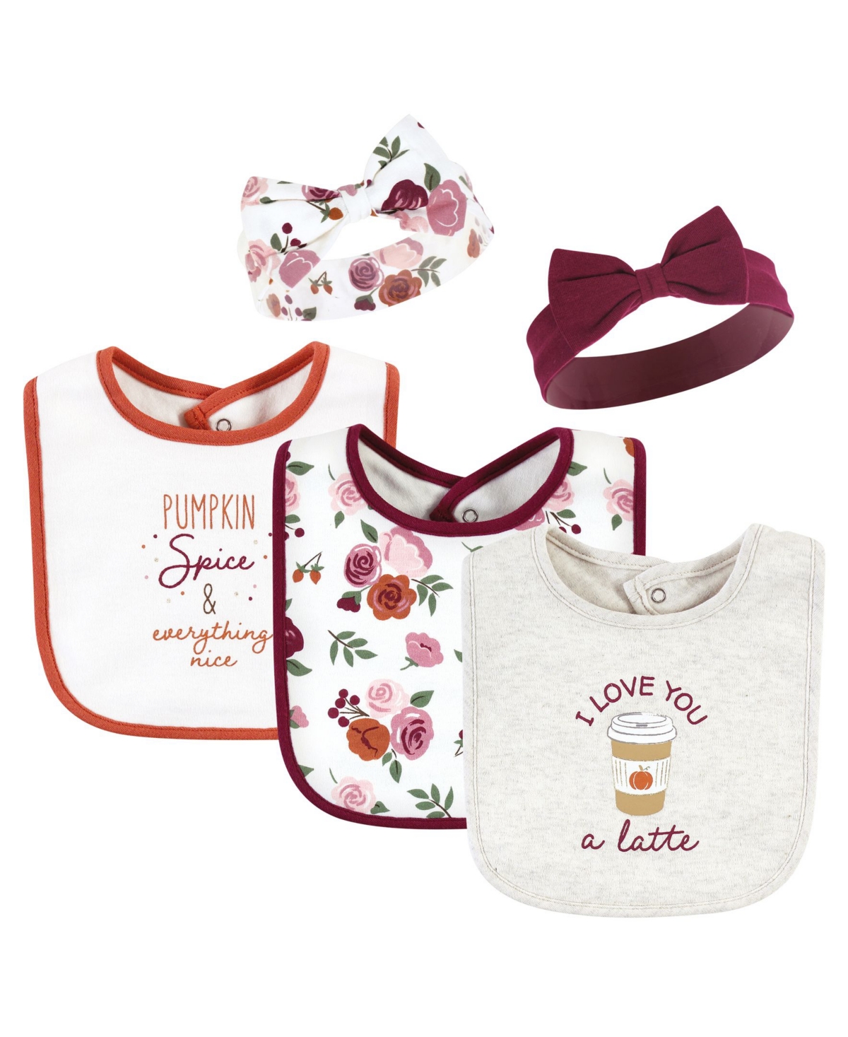 Click here for Hudson Baby Baby Girls Soft Cotton Bib & Headwear... prices