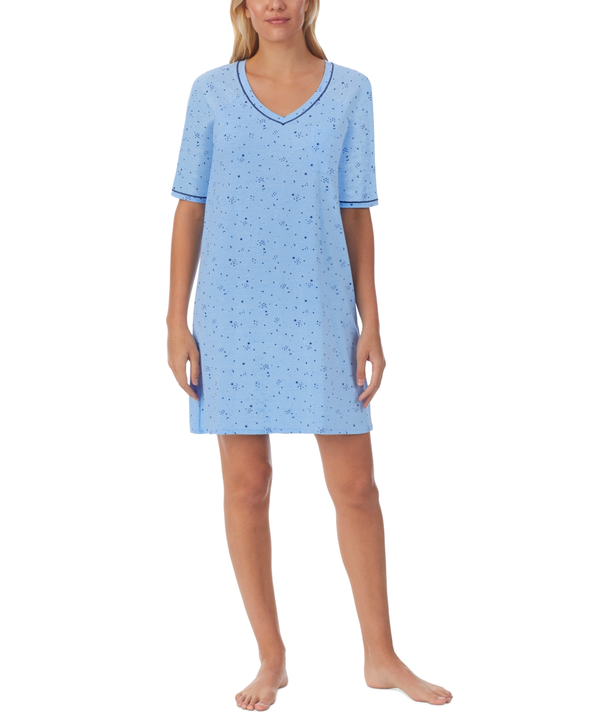 Click here for Cuddl Duds Elbow-Length Moisture Wicking Sleep T-S... prices