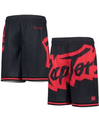 Big Boys Black Toronto Raptors Hardwood Classics Throwback Big Face ...