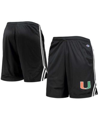 Men's Black Miami Hurricanes Team Lacrosse Shorts - Macy's