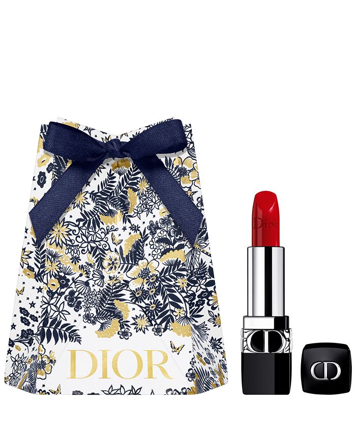 DIOR Receive a Complimentary Dior Rouge 999 Mini Deluxe Holiday Gift ...
