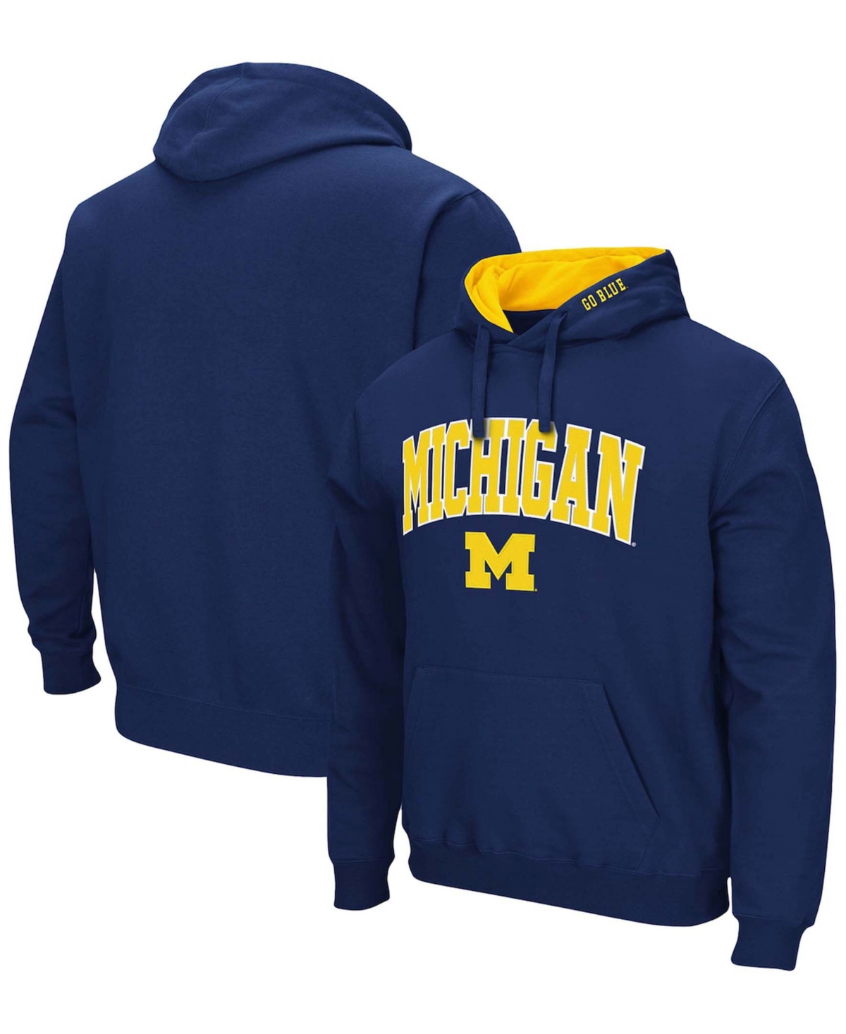 Click here for Mens Michigan Wolverines Arch Logo 3.0 Pullover Ho... prices