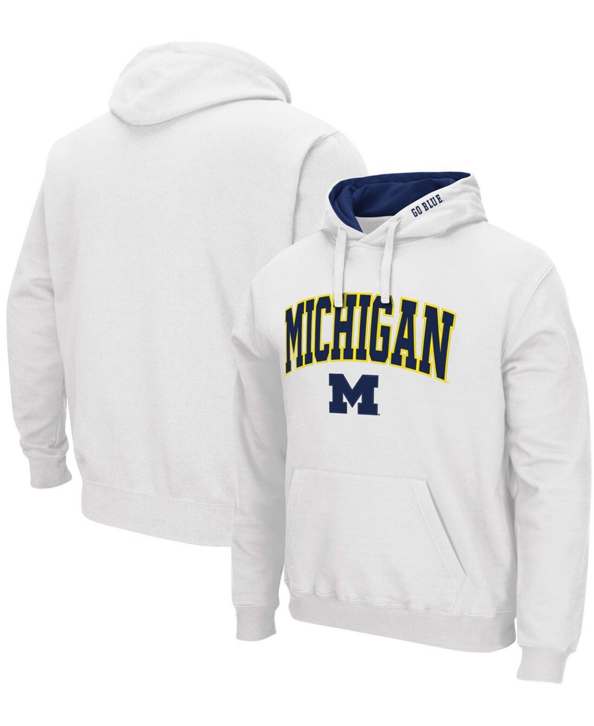 Click here for Mens Michigan Wolverines Arch Logo 3.0 Pullover Ho... prices