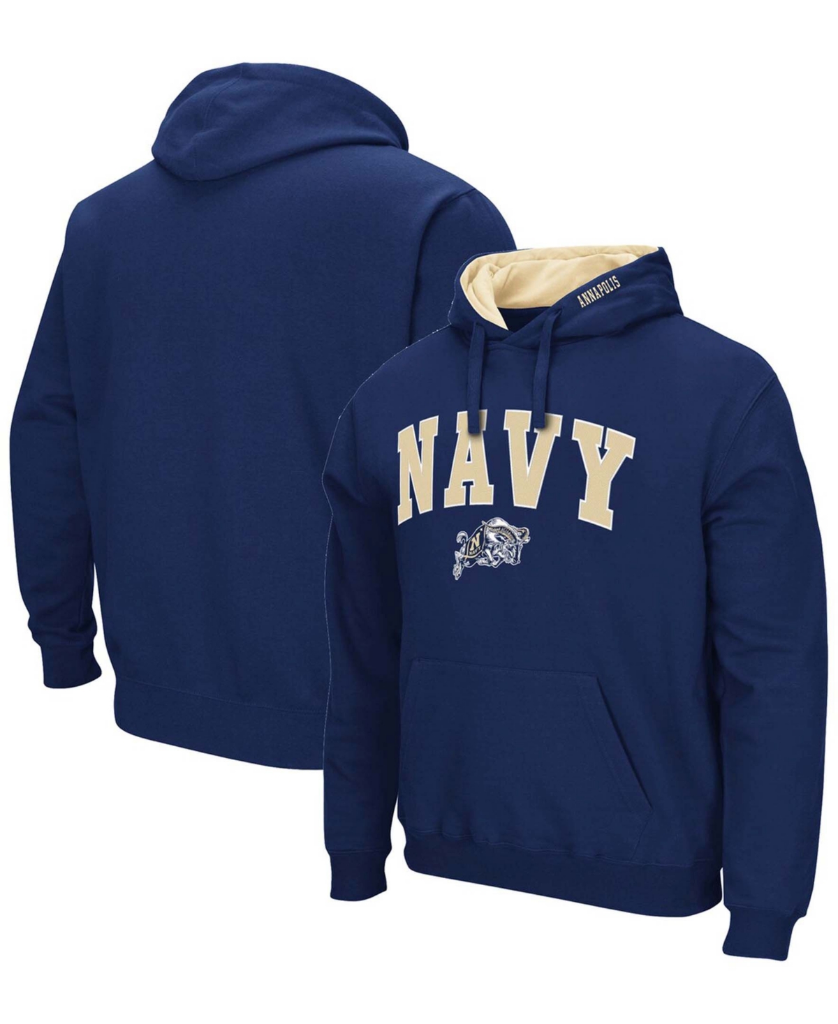 Click here for Mens Colosseum Navy Midshipmen Arch and Logo 3.0 P... prices