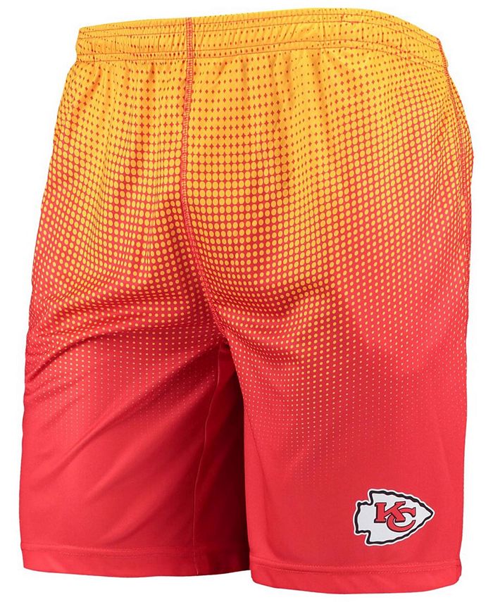 FOCO Men's Red and Gold Kansas City Chiefs Pixel Gradient Training ...