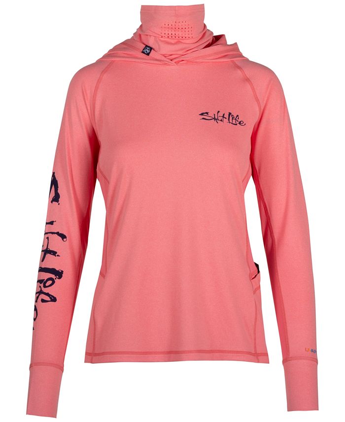 Salt Life Women's Crosswinds SLX Raglan Hoodie - Macy's