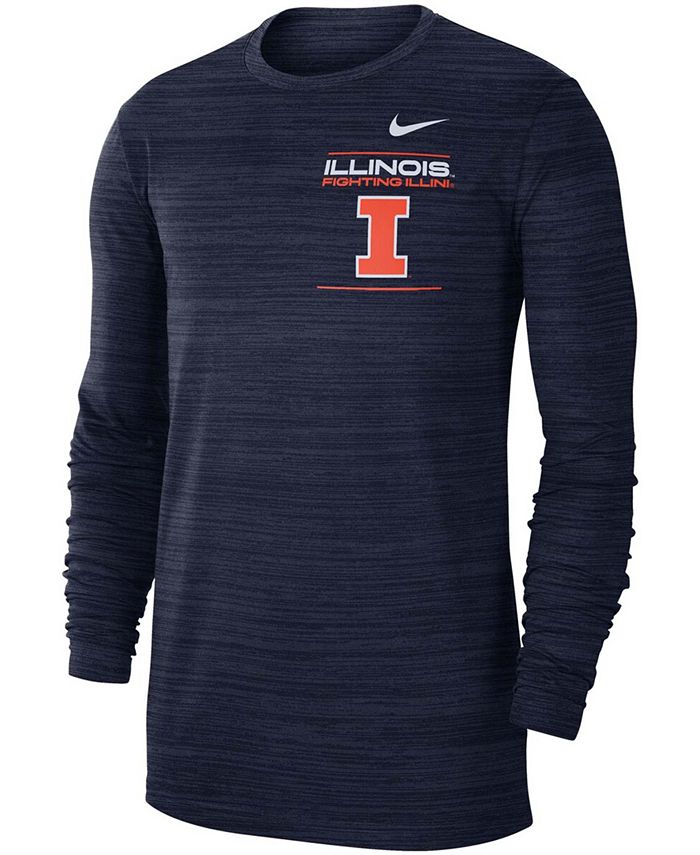 Nike Men's Illinois Fighting Illini 2021 Sideline Velocity Performance ...