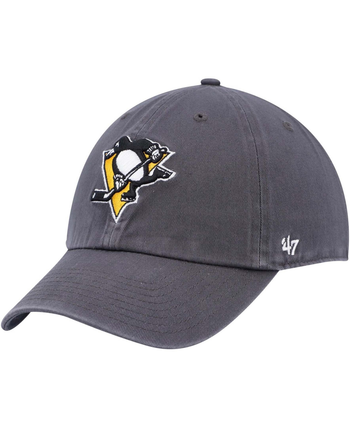 Click here for Mens Charcoal Pittsburgh Penguins Clean Up Adjusta... prices