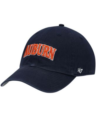 Men's Navy Auburn Tigers Archie Script Clean Up Adjustable Hat - Macy's