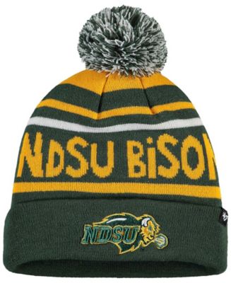 Boys Green Ndsu Bison Playground Cuffed Knit Hat with Pom - Macy's